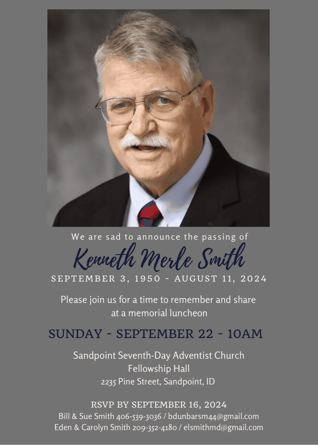 Former Wisconsin Academy Principal Passes Away – Wisconsin Conference ...